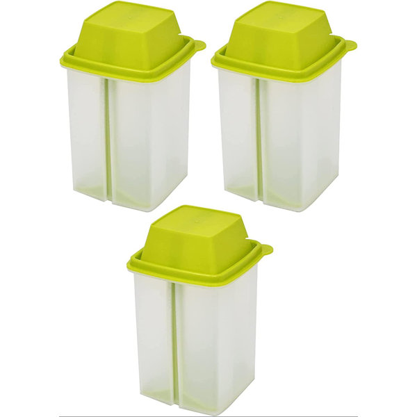 Prep & Savour Set Of 3 Pickle Storage Containers, Straining Pickle Jar, Filter Insert, Sieve ...
